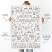 Huge LDS General Conference Coloring Poster, Primary Kids Conference ...