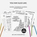 Huge LDS General Conference Coloring Poster, Primary Kids Conference ...