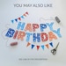Colorful Happy Birthday Banner Printable: Birthday Bunting Garland ...