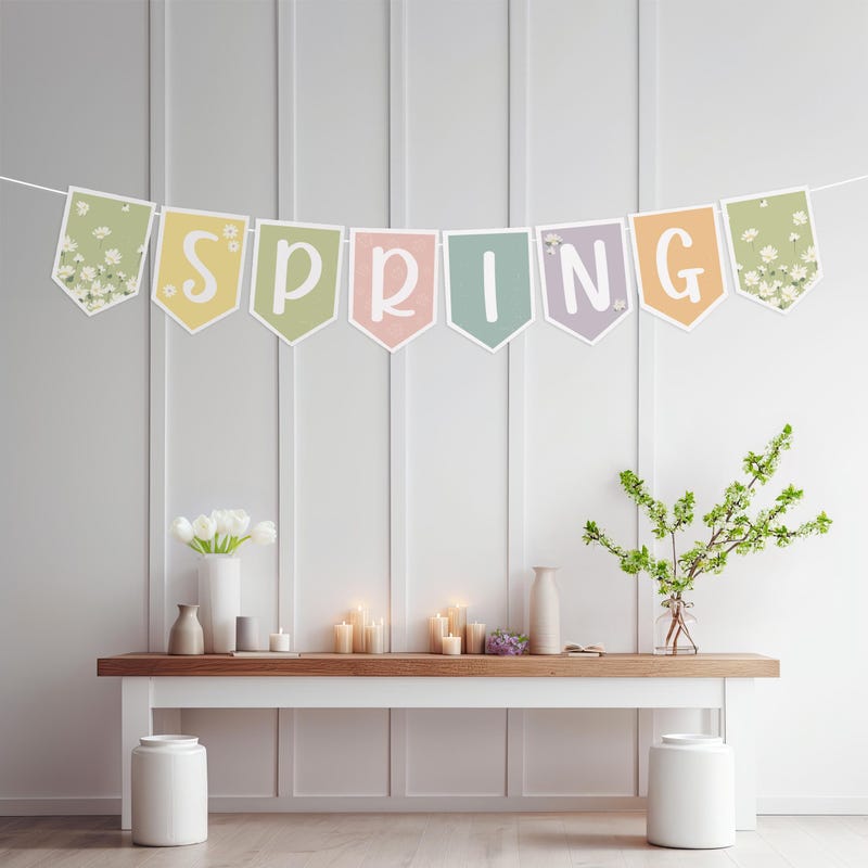 Spring Banner - Etsy