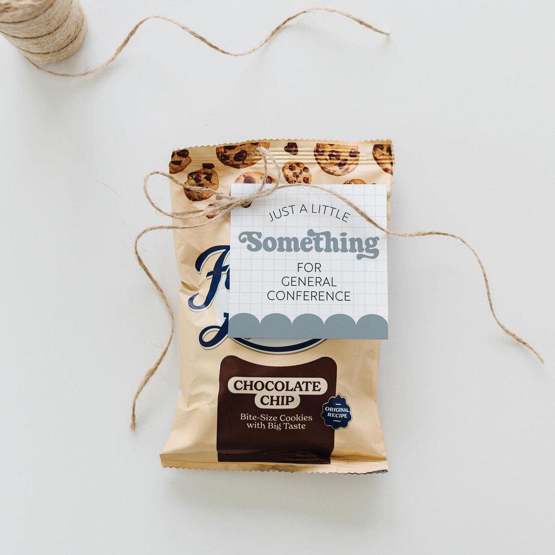 General Conference Gift Tag: Printable Treat Labels (3x3 In, Digital ...