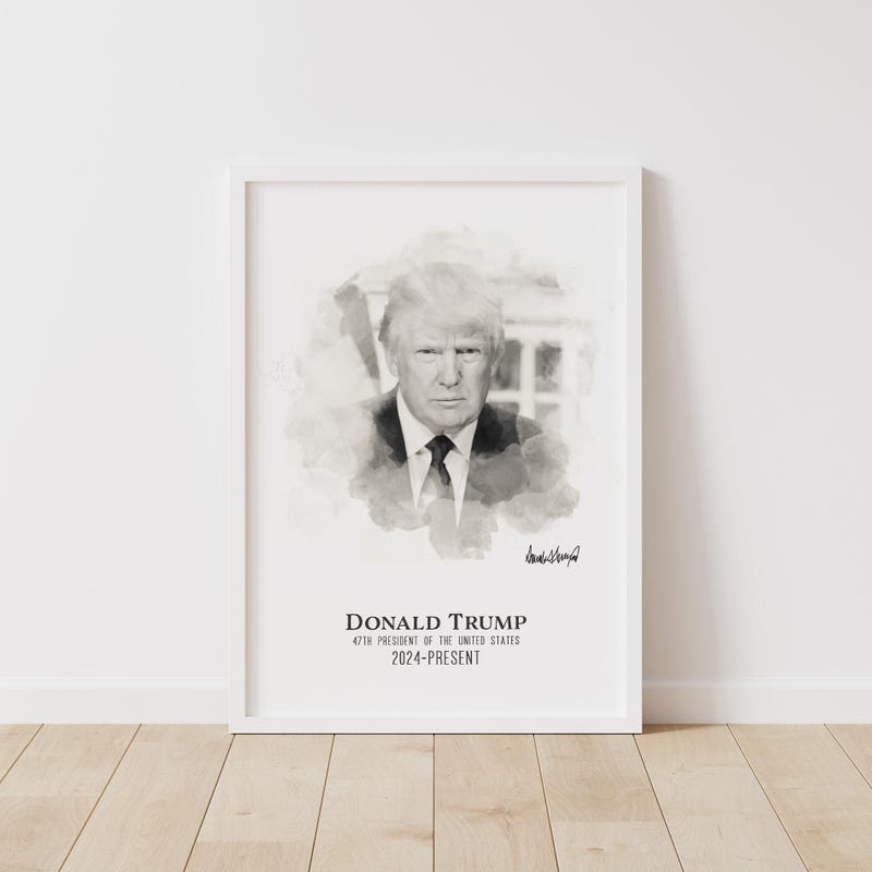 Donald Trump Poster - Etsy