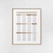 Printable Multiplication Chart 1-12: Neutral Math Times Tables Poster ...