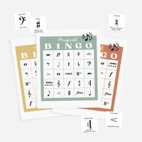 Music Note Bingo - Etsy