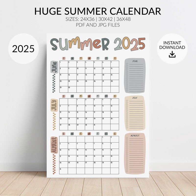 Poster Calendar - Etsy