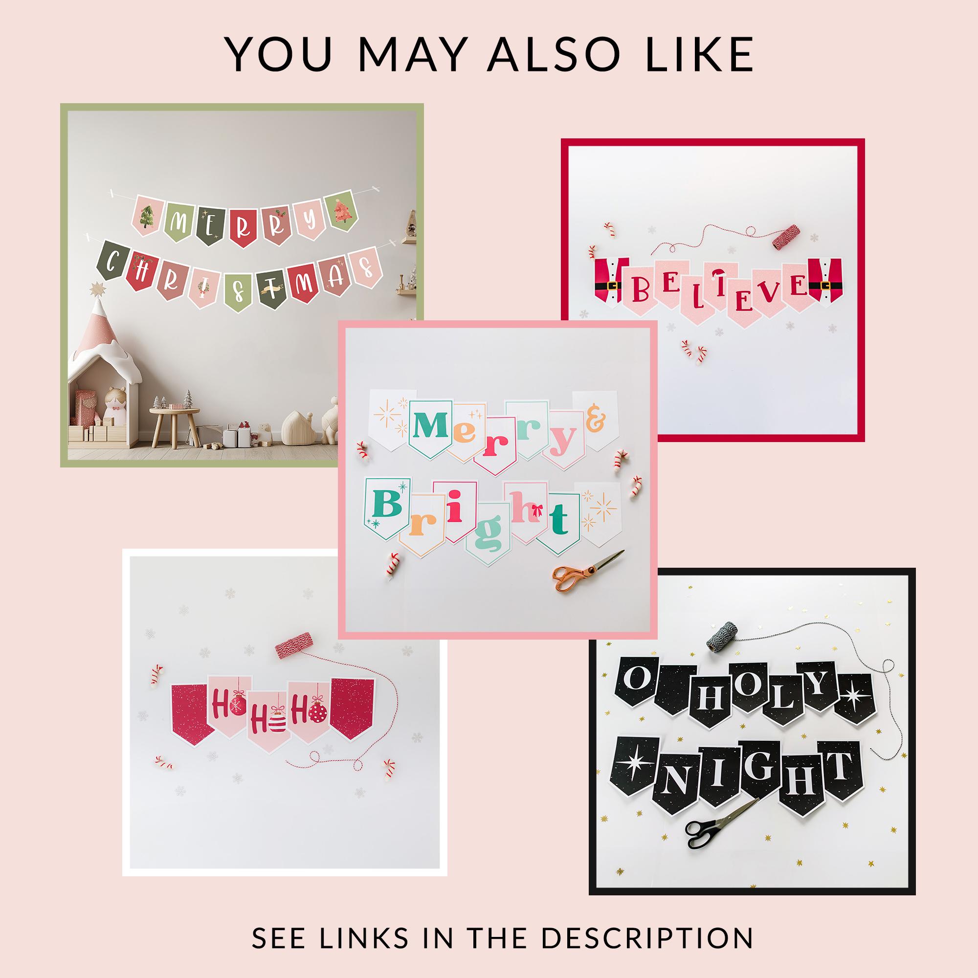 Printable Thanksgiving Banner: Colorful 'thankful' Bunting (PDF, US ...