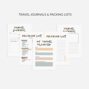 Ultimate Kids Road Trip Planner Travel Journal Car - Etsy