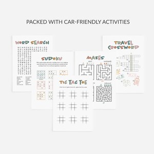 Ultimate Kids Road Trip Planner Travel Journal Car - Etsy