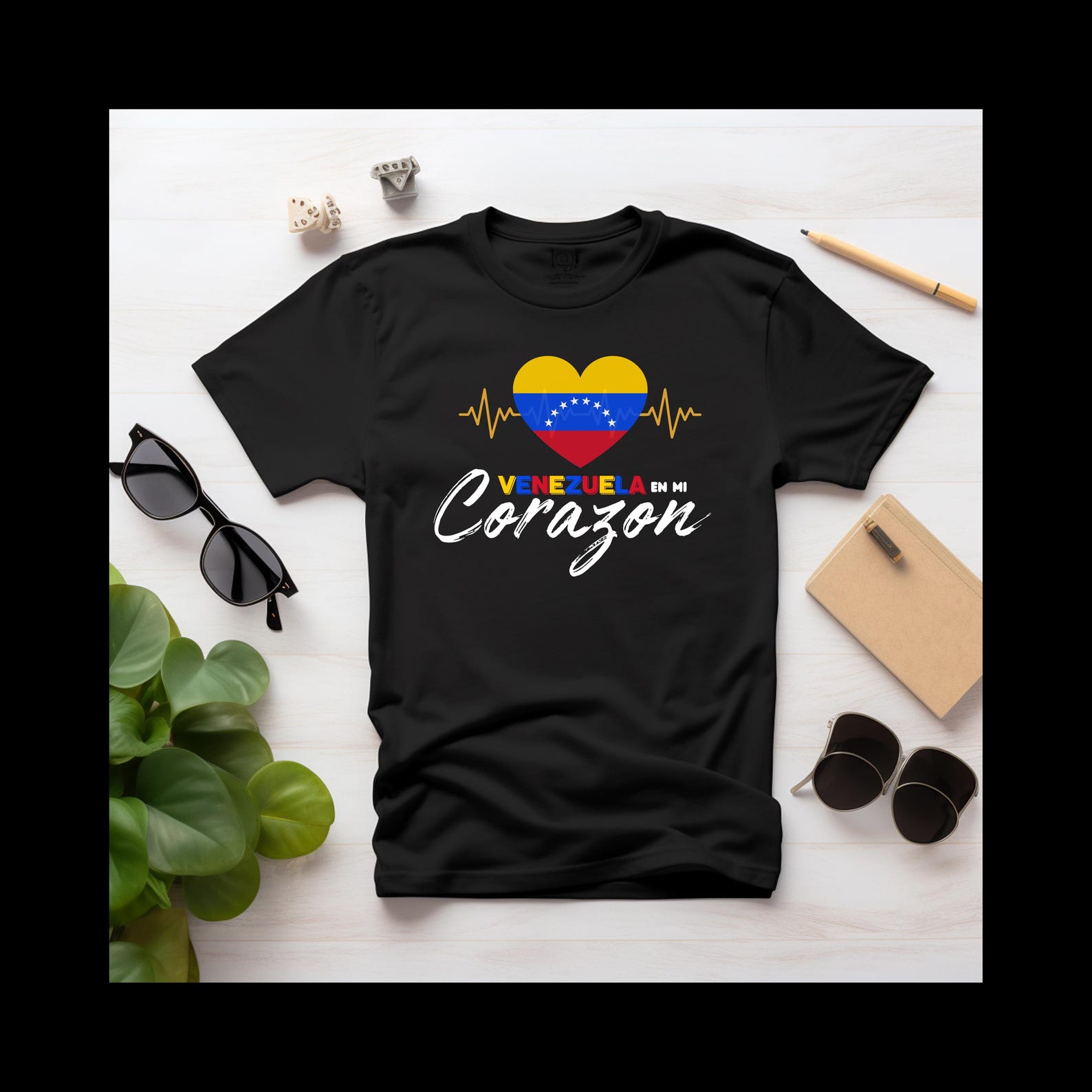 Venezuela in My Heart, Venezuelan Love, Digital Art of Venezuela ...