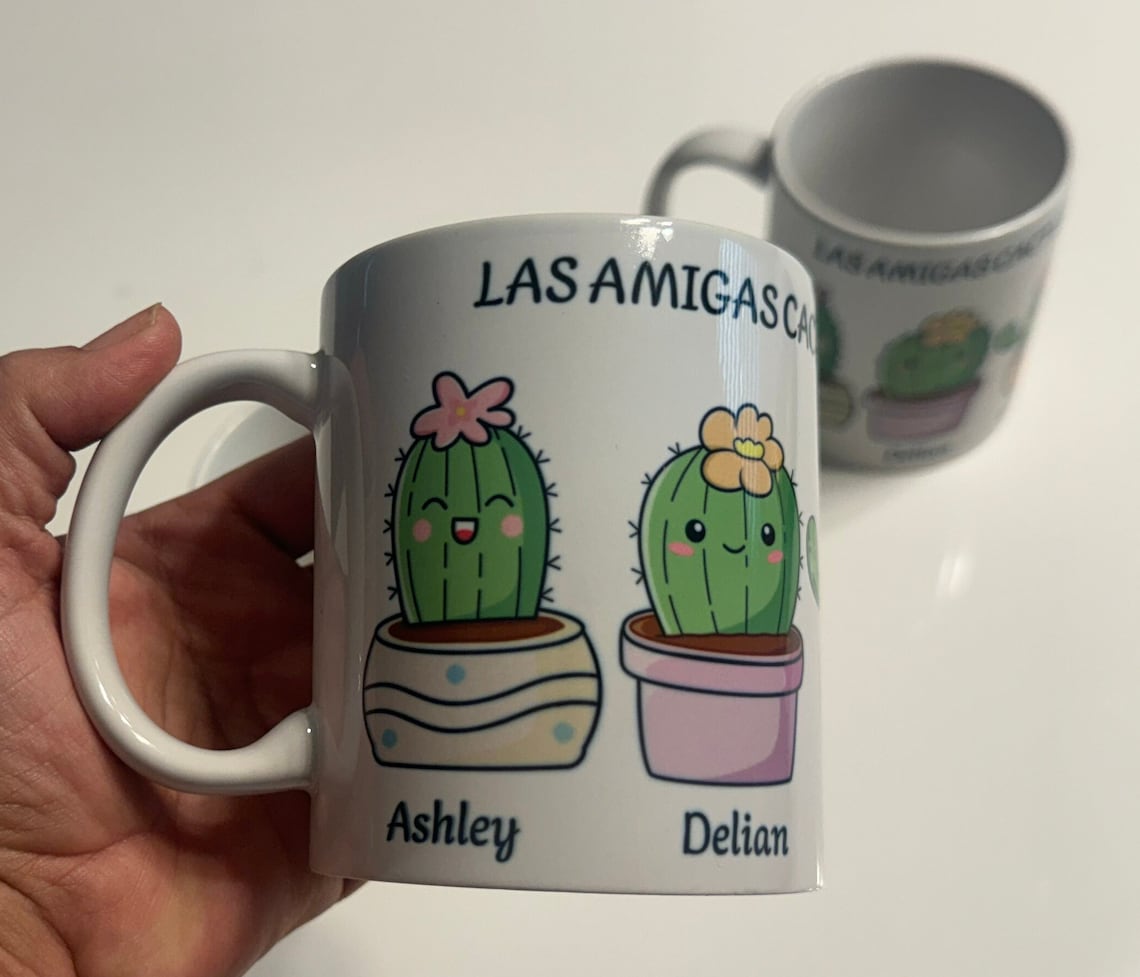 Cactus Friends, Amigas, Cactus Cute,amigas,friends, Amigas Cactus: Taza ...