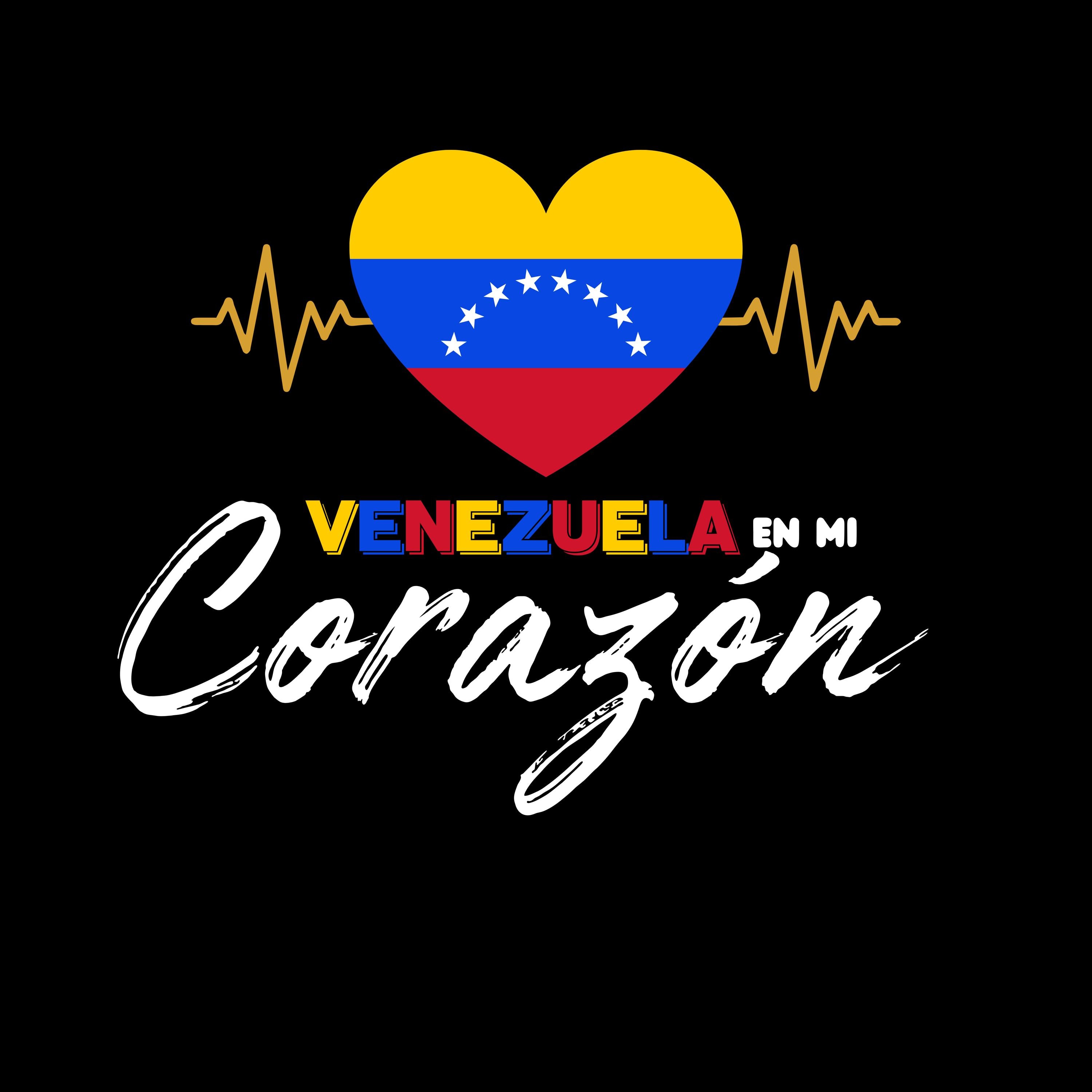 Venezuela in My Heart, Venezuelan Love, Digital Art of Venezuela ...
