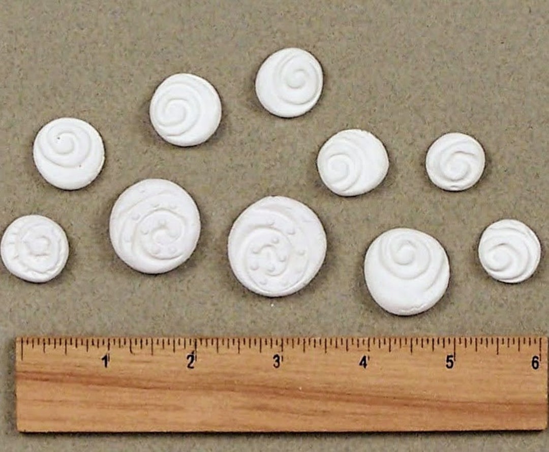 MINI TEXTURE MOLDS Kiln Fired Push Molds, E-z to Use With All Clay ...