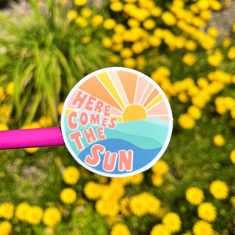 Sun Stickers - Etsy