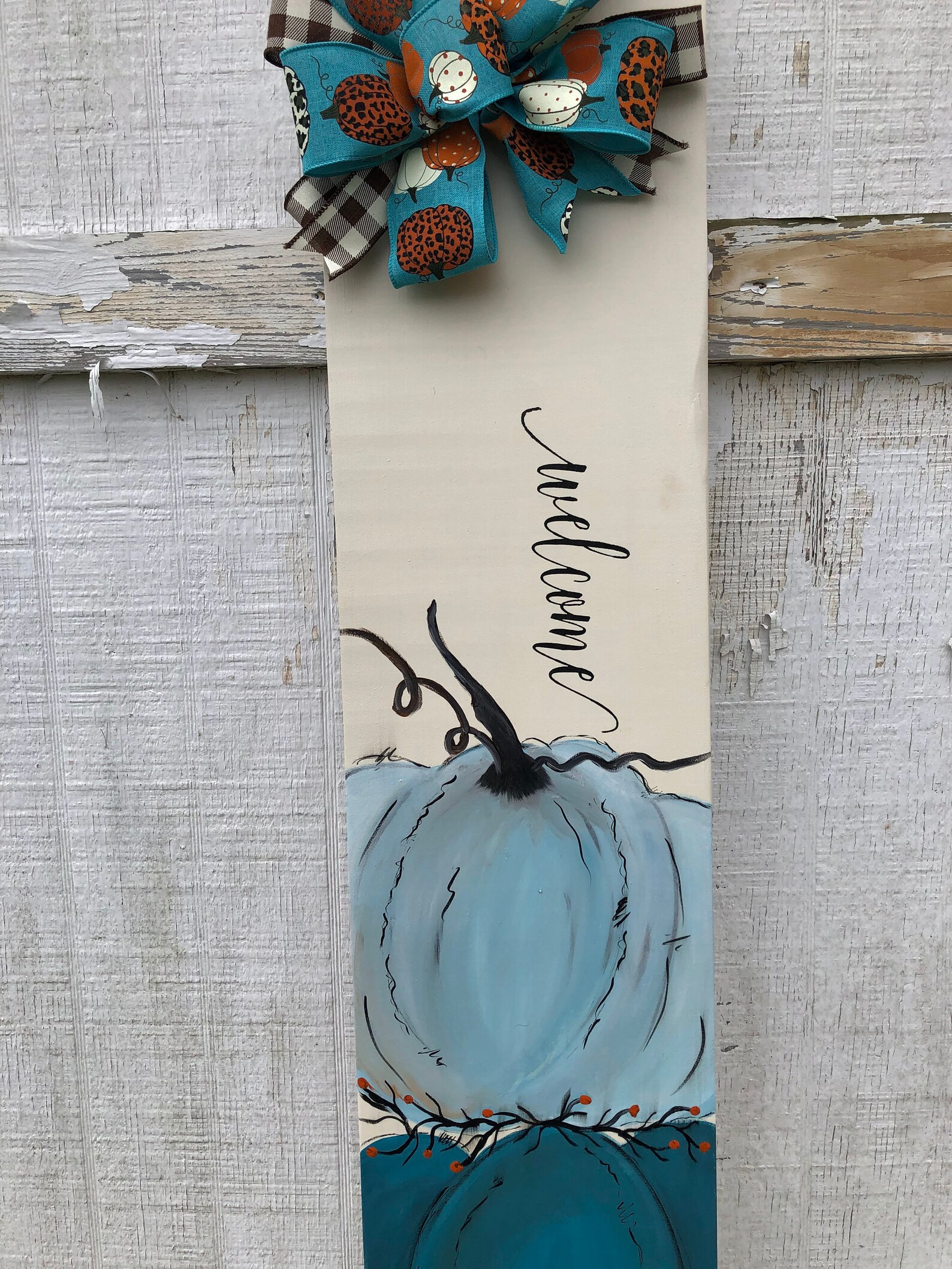 Fall Porch Sign Pumpkin Porch Sign Pumpkin Welcome Sign - Etsy