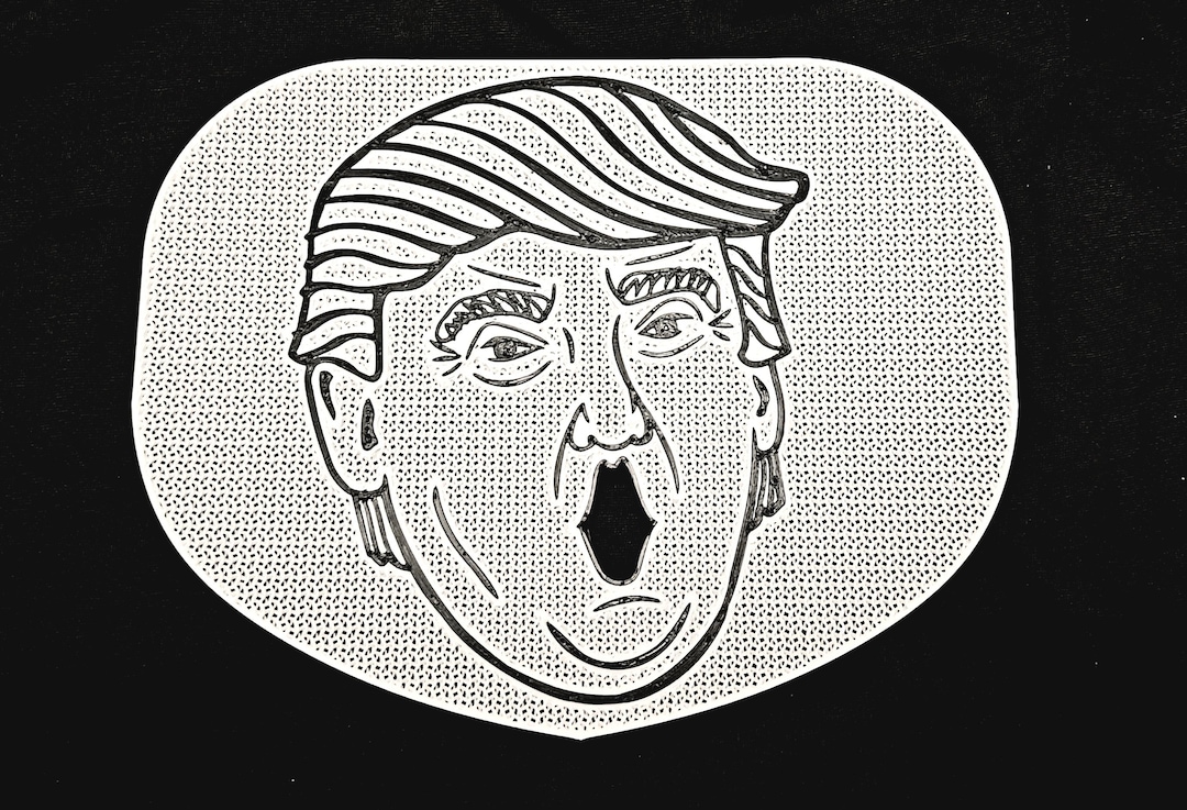Trump Presidential Splash Control Urinal Mat - Etsy