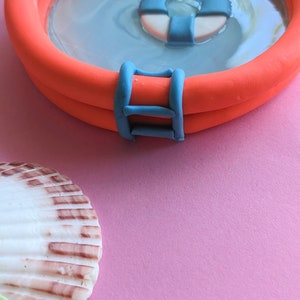 Summer Pool Trinket Tray Polymer Clay Accessories, Cute Kitschy ...