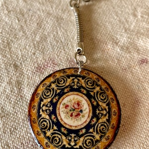 Persian Keychain Handmade Wooden Keychain Persian Carpet Keychain ...