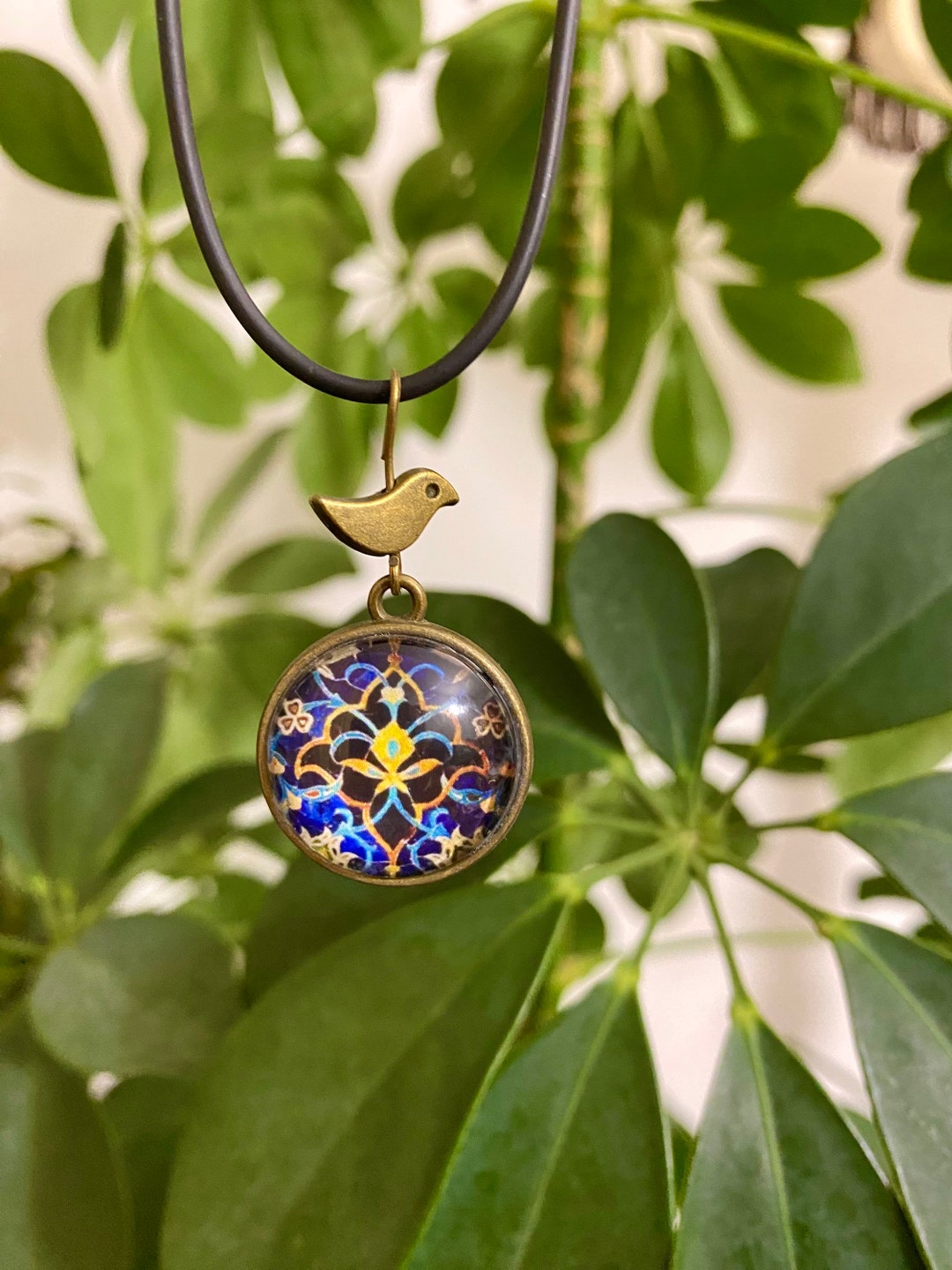 Handmade Pendant, Necklace With the Persian Motives, Made in Czech ...