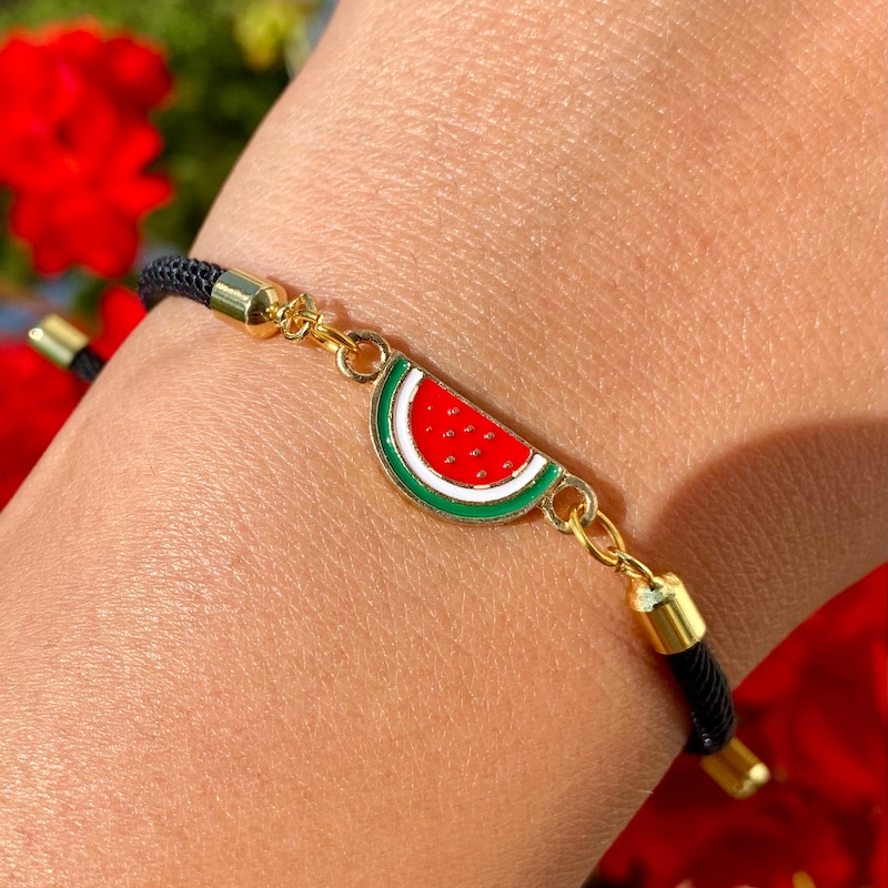 Watermelon Bracelet - Etsy