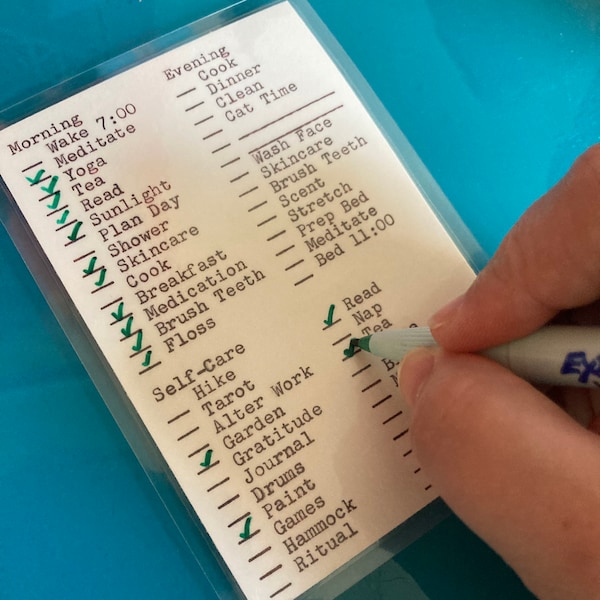 Reusable Chart - Etsy