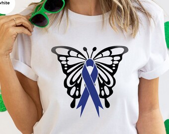 Colon Cancer Support Squad and Warrior Shirt, Colorectal Cancer ...