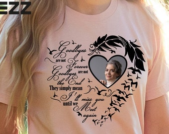 In Memory of T-shirt. Personalized Name and Dates. Memorial Shirt/rip ...