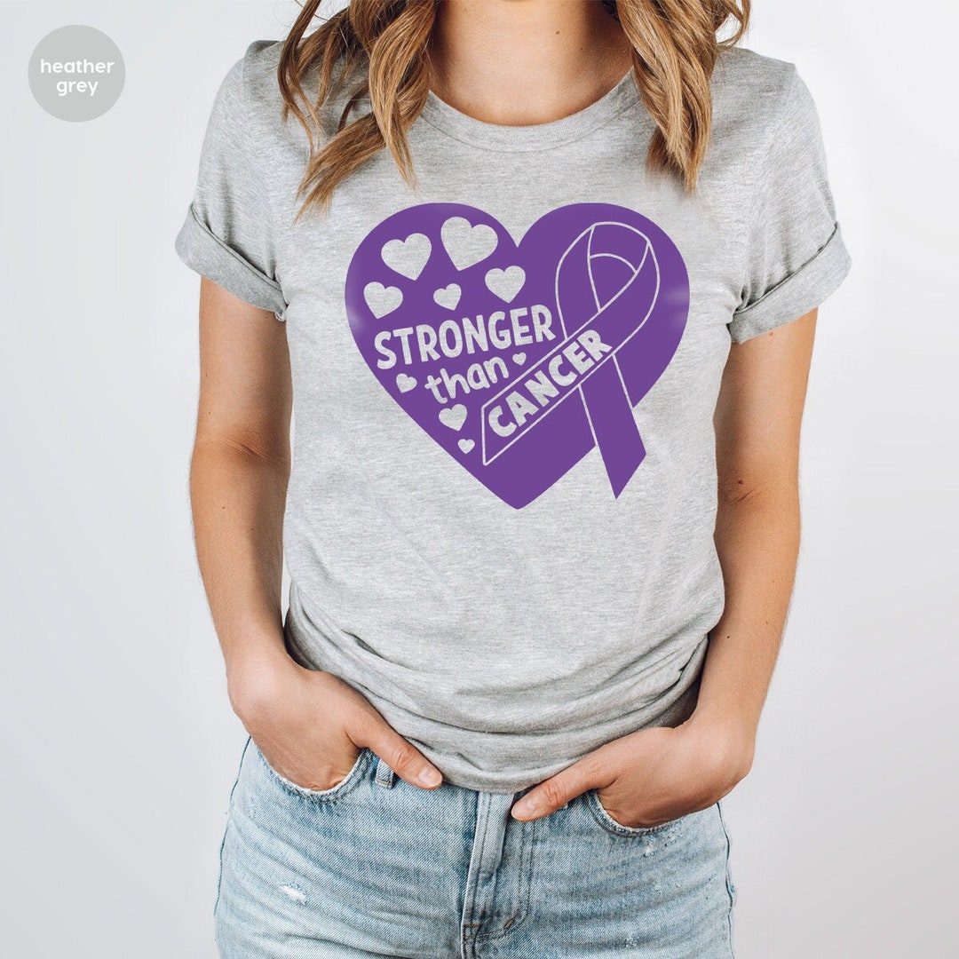 Pancreatic Cancer Warrior Shirt, Lupus Survivor Gifts, Purple Ribbon T ...