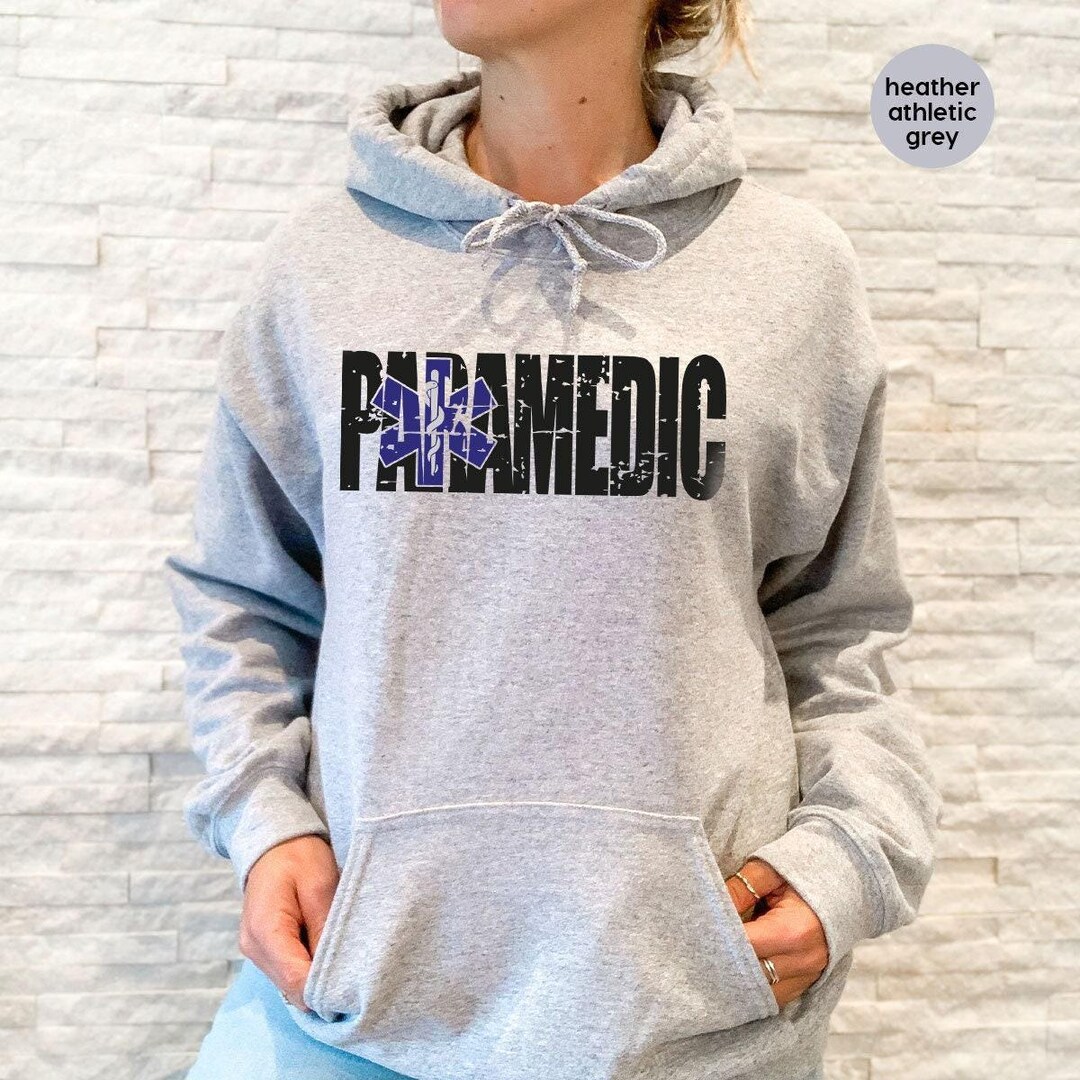 Paramedic Long Sleeve , Paramedic Crewneck Sweatshirt, Star of Life ...