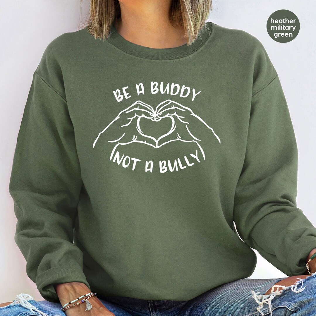 Bully Awareness Gift, Bullying Long Sleeve Shirts, Be Kind Gift, End ...