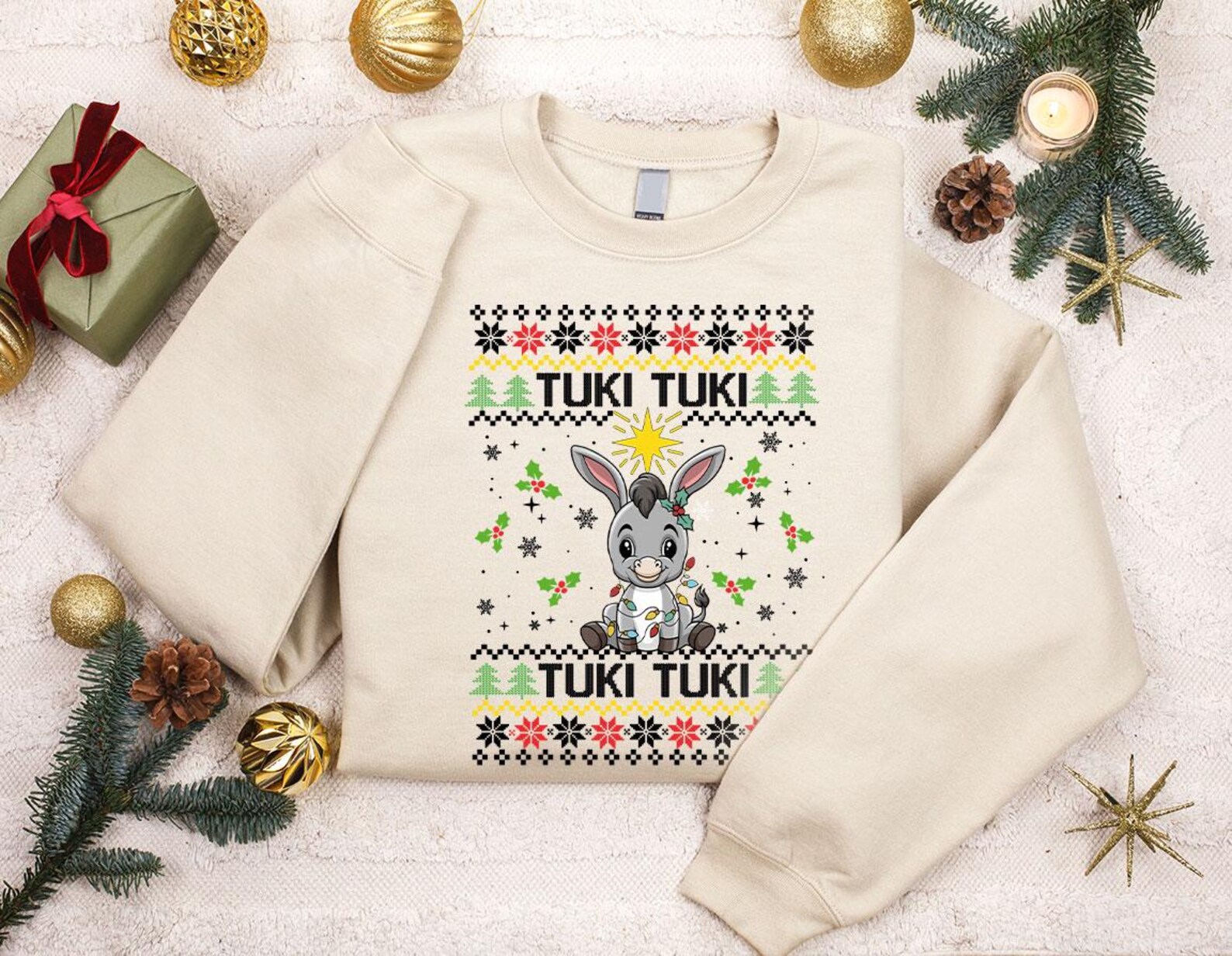Latin Ugly Sweater Party, Latino Funny Christmas Shirt, Feliz Navidad ...