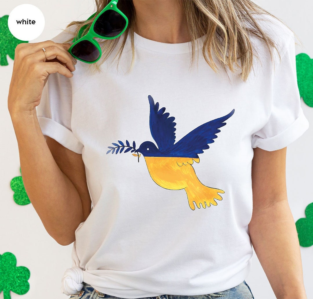 Stand With Ukraine T-shirt, Support Ukraine Crewneck Shirt, Ukraine ...