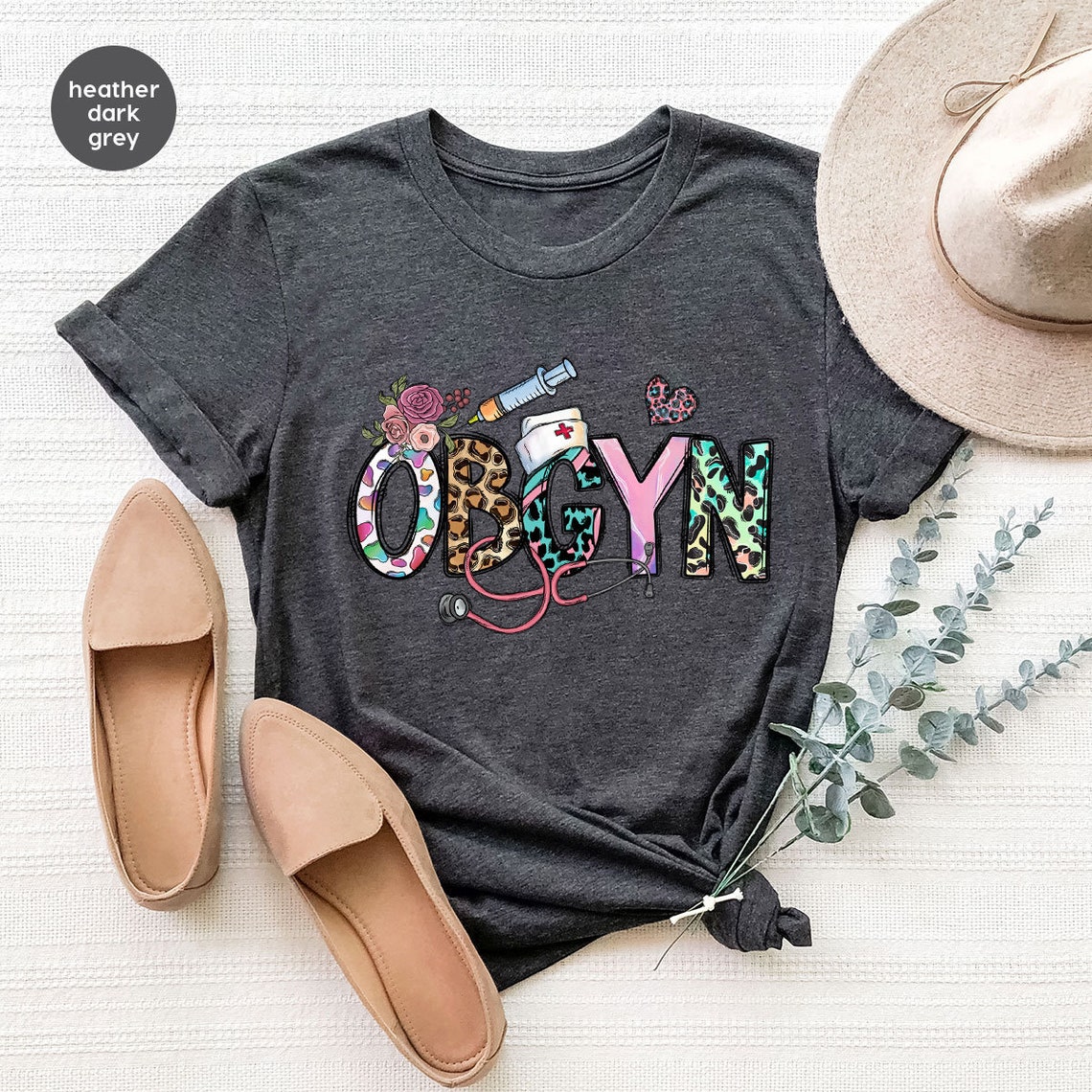 Cute Obgyn T Shirt, Obgyn Gifts, Doctor Tshirt, Gynecologist Vneck ...