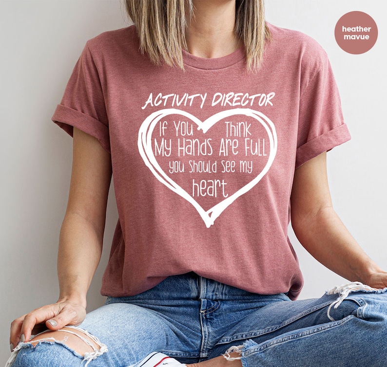 Activity Director T-shirt, Activity Director Gift, Gifts for Coworker ...