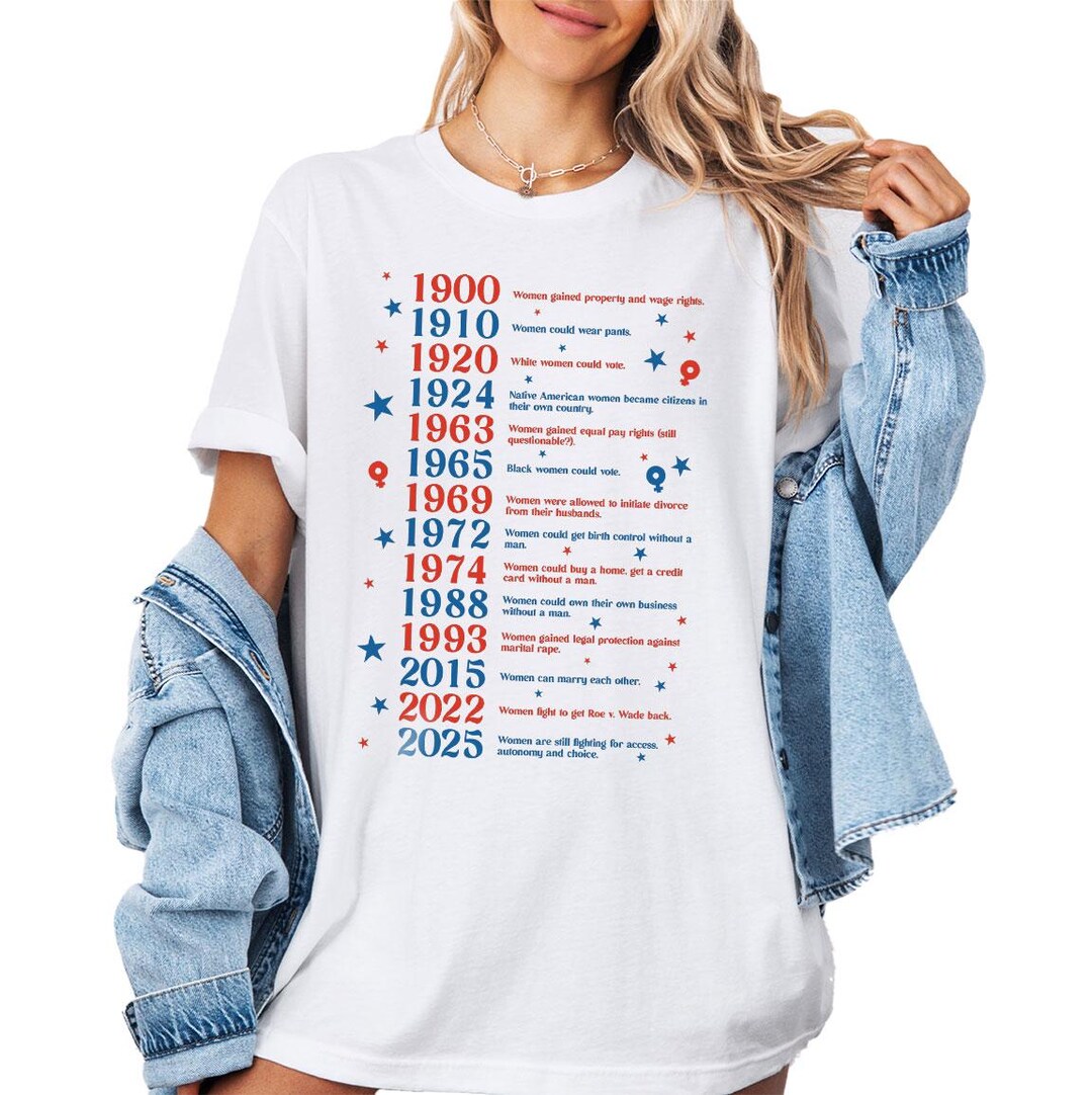 Women Empowerment Feminist Support Tshirt, Women Rights History Graphic ...