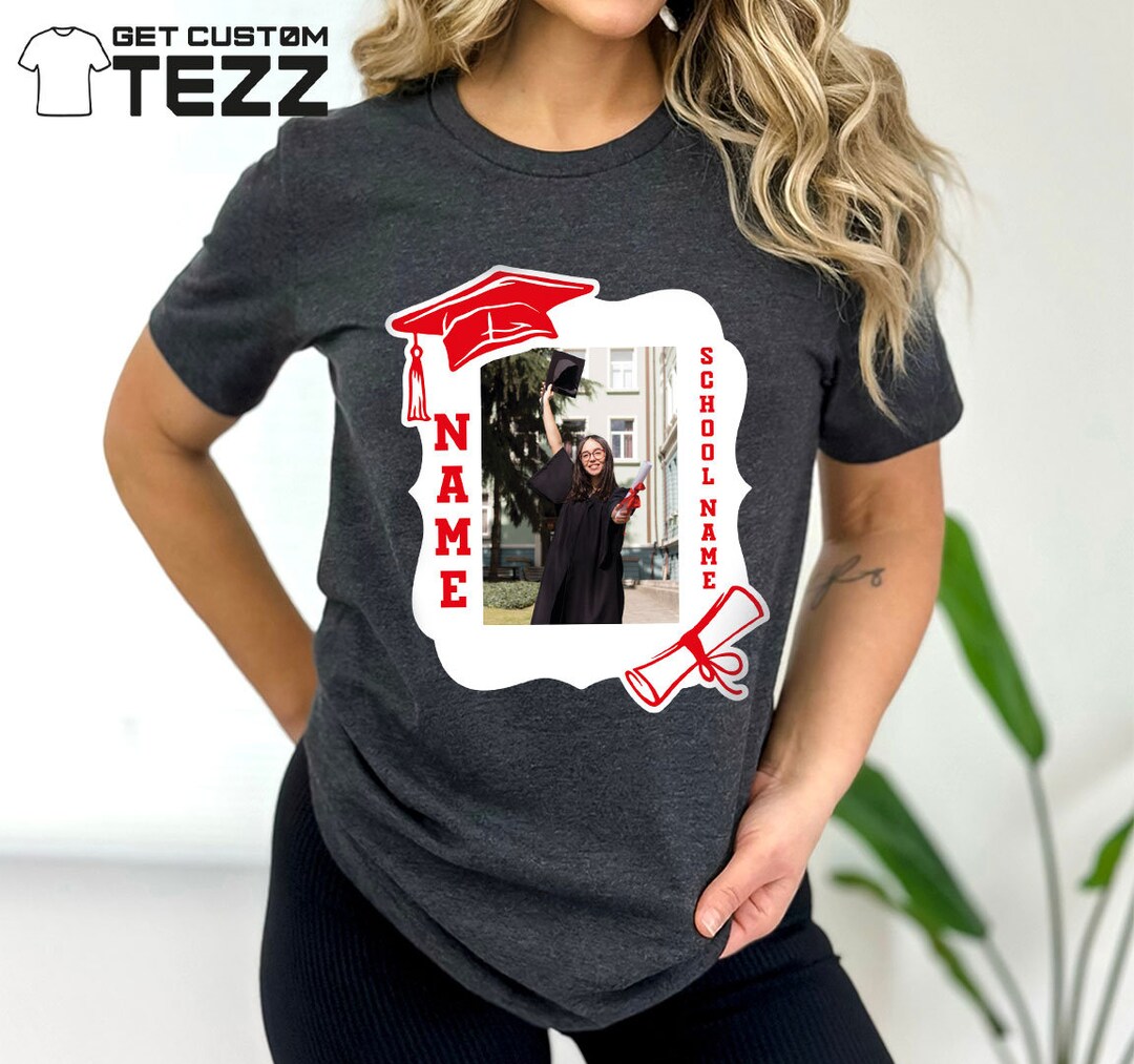 Custom Graduation Shir, Graduation 2024 Shirt, Graduate Tee, Custom ...