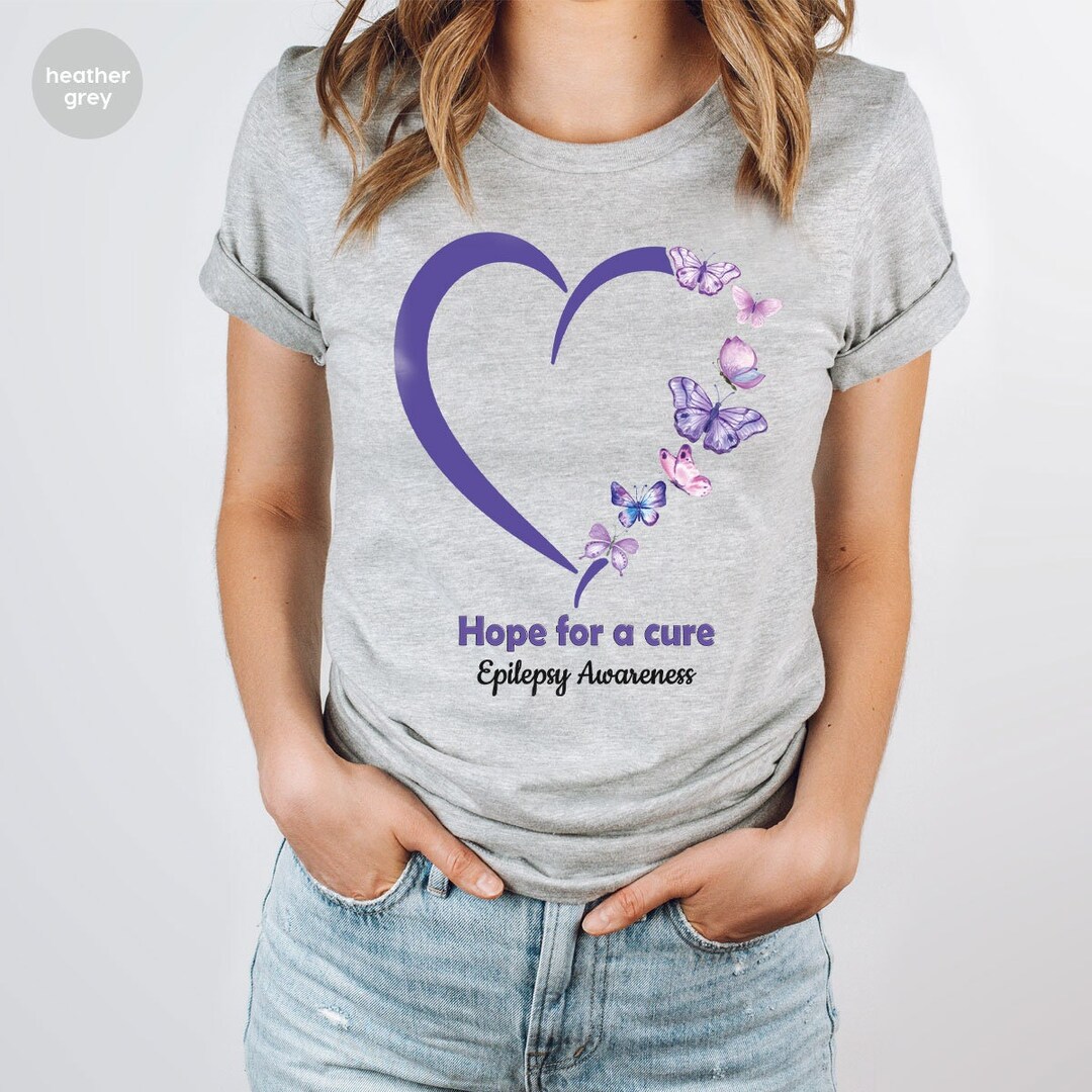 Epilepsy Awareness Month Shirts, Epilepsy Fighter Shirt, Epilepsy ...