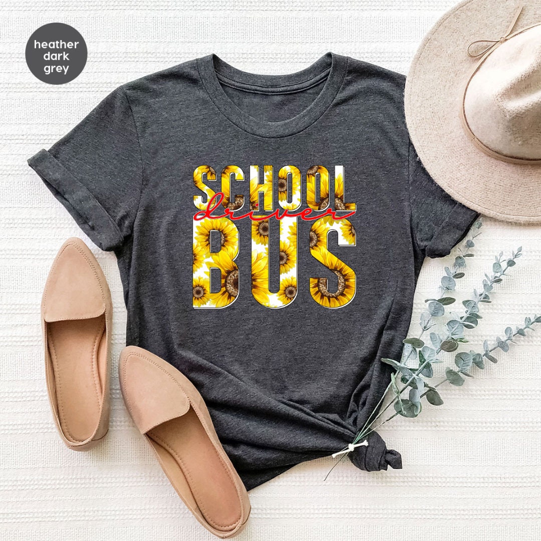School Bus Driver Shirt, Gift for Bus Driver, Vintage School Bus Driver ...