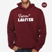 Law Student Sweatshirt, Groovy Lawyer Hoodie, Cute Law Student Gifts ...