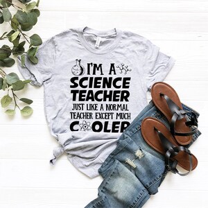 Cool Science Teacher Shirt, Science Teacher T-shirt, Gift for Science ...