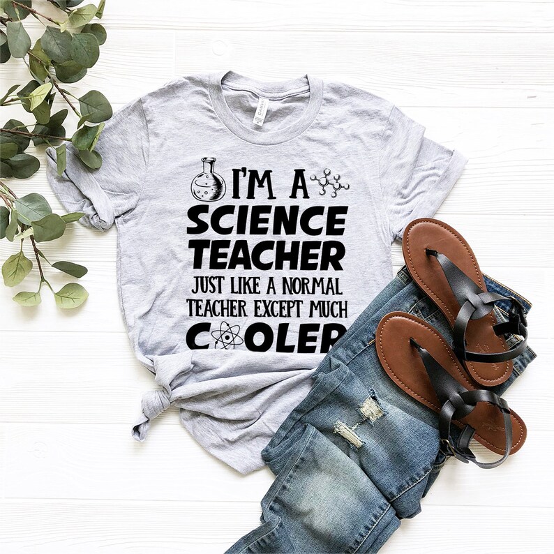 Cool Science Teacher Shirt Science Teacher T-shirt Gift for - Etsy