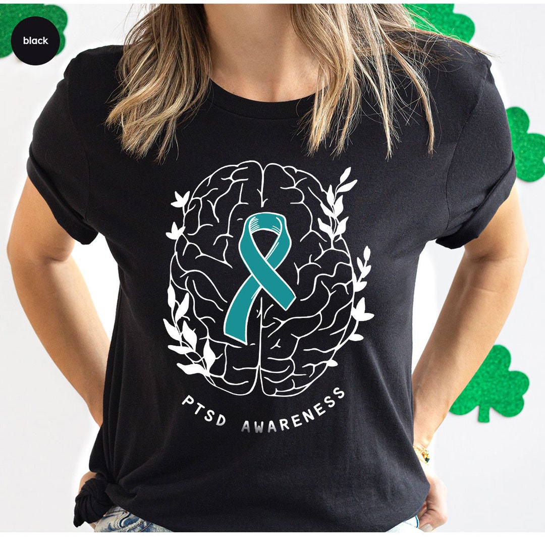 PTSD Warrior Tshirt, PTSD Awareness Gifts, Post-traumatic Stress ...