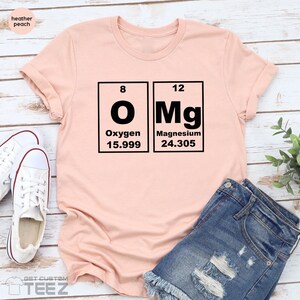 Elements Shirt,element Symbols T-shirt,chemistry T Shirt,science Shirt ...