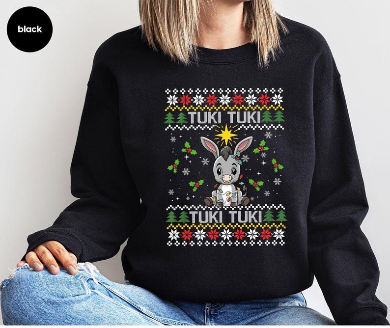 Latin Ugly Sweater Party, Latino Funny Christmas Shirt, Feliz Navidad ...