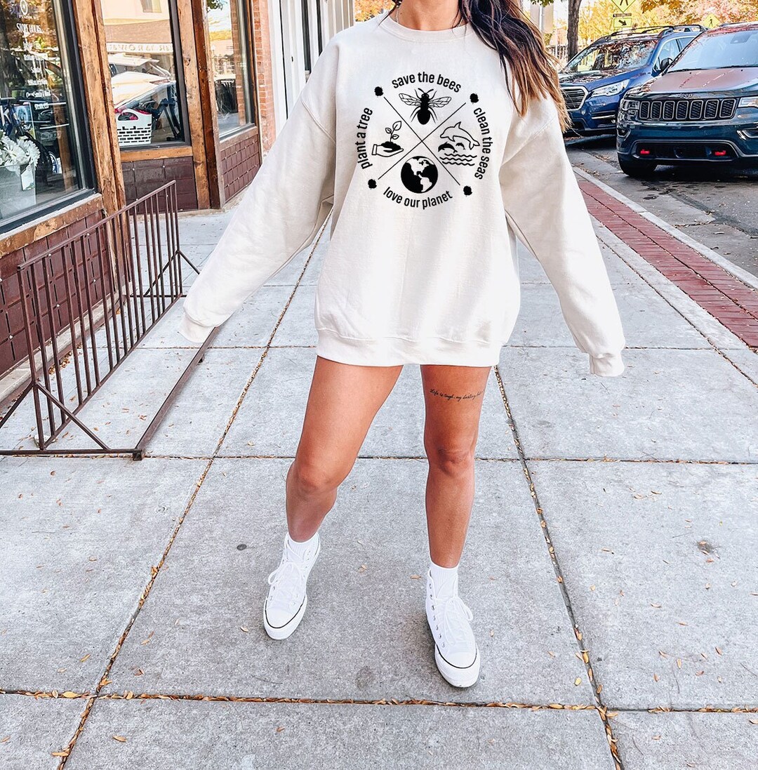 Environmental Hoodies, Earth Day Sweatshirts, Awareness Long Sleeve ...