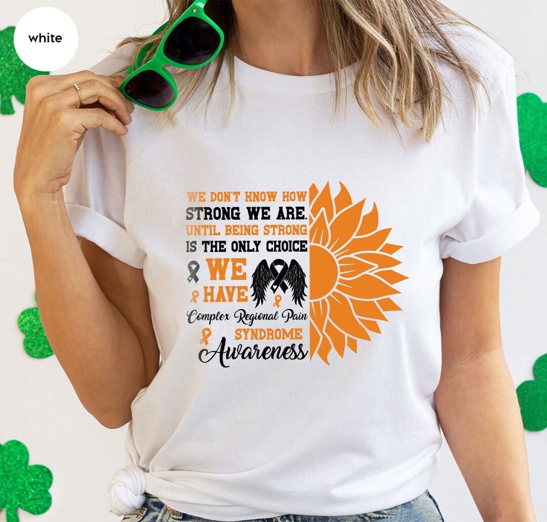 CRPS Awareness Tshirt, Family Support Shirts, Awareness Ribbon ...