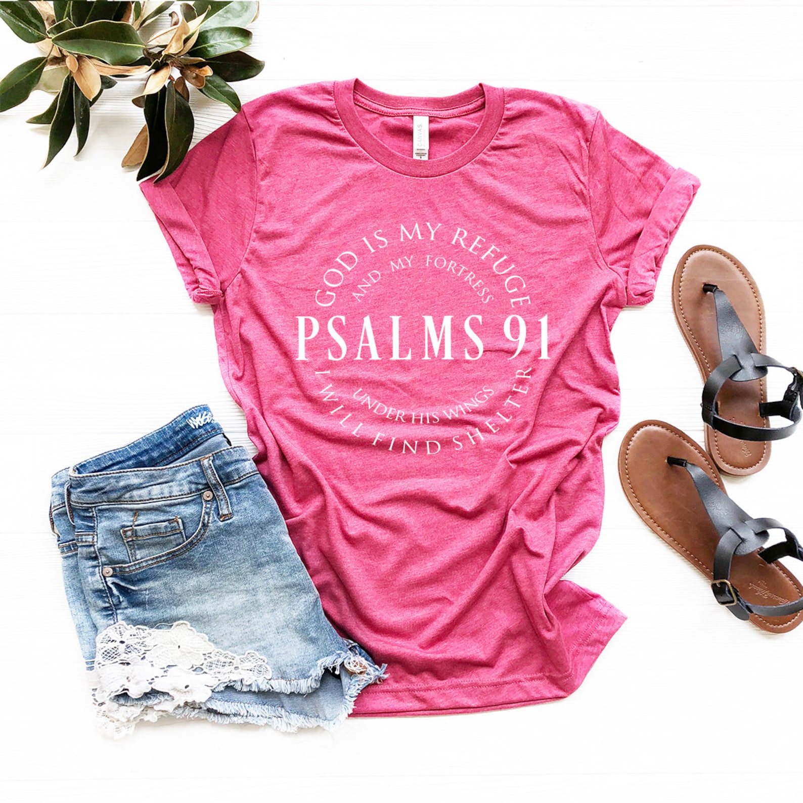 PSALMS 91 T Shirts Bible Shirts. Christian Shirts God Lover - Etsy