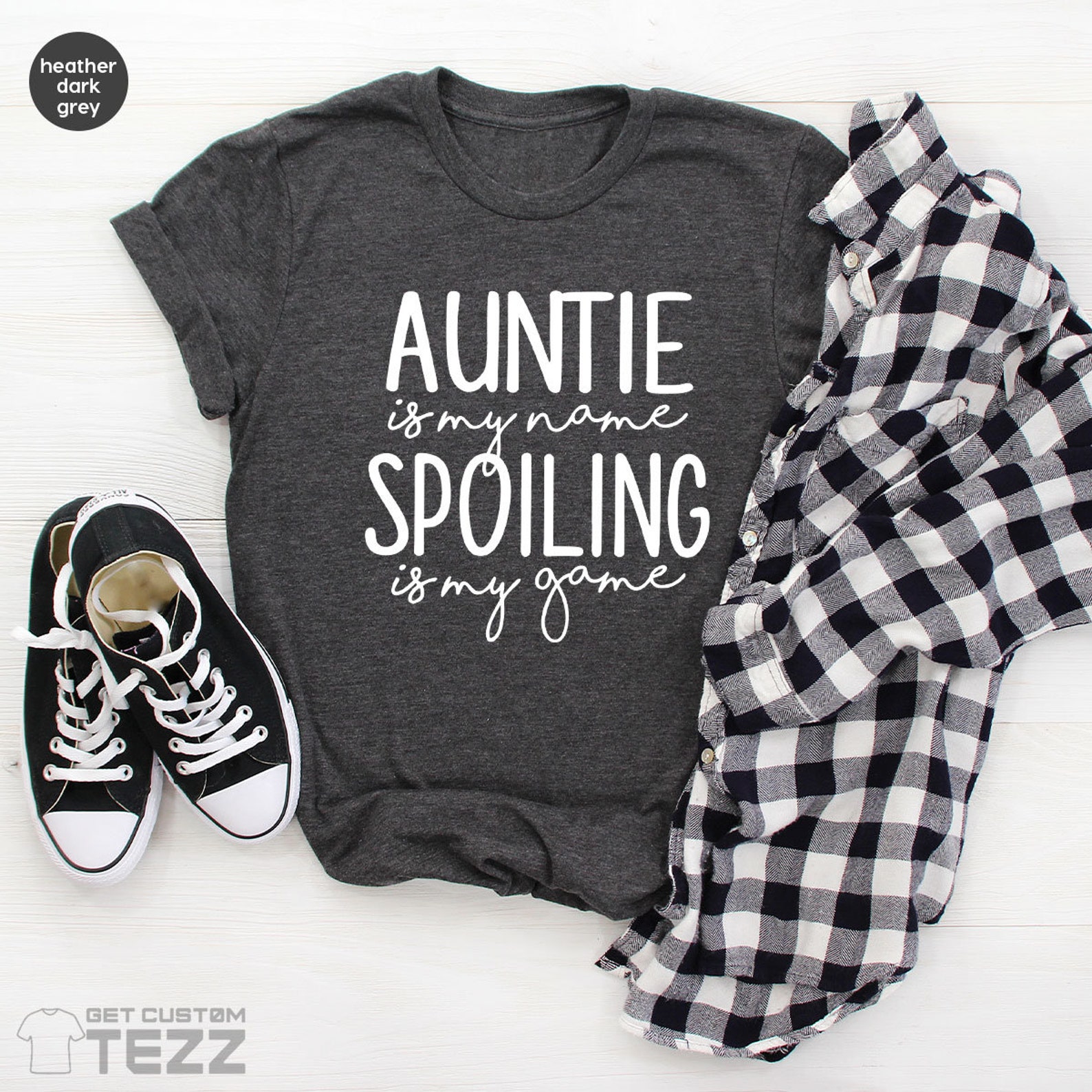 Auntie Tshirt Aunt Gift Best Aunt T Shirt Shirt for Aunt | Etsy