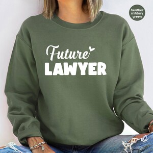 Law Student Sweatshirt, Groovy Lawyer Hoodie, Cute Law Student Gifts ...