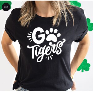 Football Go Tigers T-shirt, Football Team Shirt, Funny Tigers Shirt ...