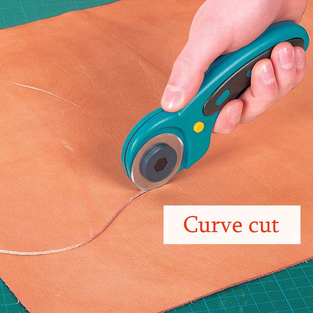 45mm Rotary Cutter, Leather, Paper Round Cutters With Safety Lock - Etsy